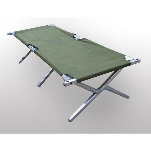 NEW Authentic US GI Military Heavy Duty Aluminum Folding Cot | eBay