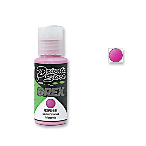 Grex Private Stock Semi-Opaque Magenta, 1 oz. | eBay