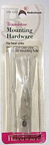 Radio Shack #276-1373 Transistor Mounting Hardware Kit NEW | eBay