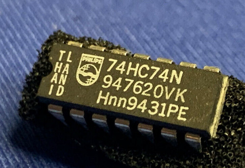 74HC74N PHILIPS 74HC74 14-PIN DIP RARE NOS LAST ONES QTY-1 | eBay