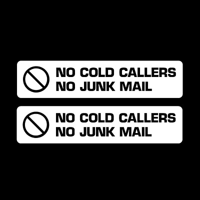 No Cold Callers Sticker for sale | eBay