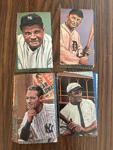 1984 RGI RON LEWIS 3 X 5 DECKLE ART CARD SERIS - BASEBALL LEGENDS - YOU ...