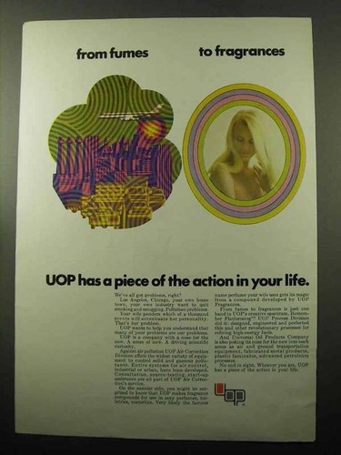 1969 UOP Universal Oil Products Company Ad - Fragrances | eBay