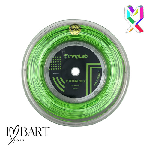 STRINGLAB HYDROGEN REVO HEX Matassa Corde da Tennis Monofilo 1,26mm 200mt 12,2mt | eBay