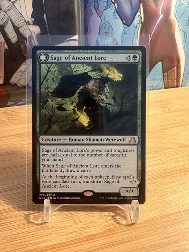 Sage of Ancient Lore 225 Rare Shadows over Innistrad SOI MTG | eBay