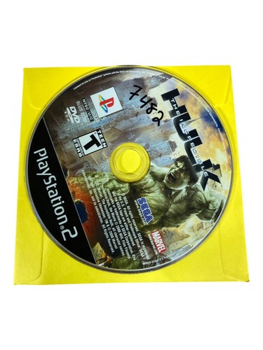 Sony PlayStation 2 PS2 Disc Only TESTED The Incredible Hulk 2008 | eBay