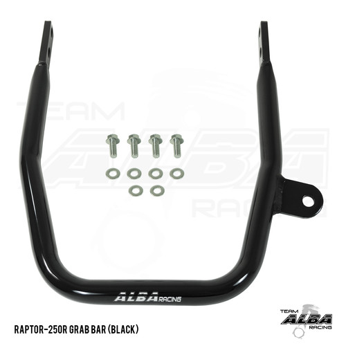 Yamaha Raptor 250 125 Grab Bar Bumper Aluminum Alba Racing Black 192 T5 ...