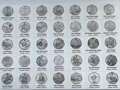 50p coin collectors album products for sale | eBay