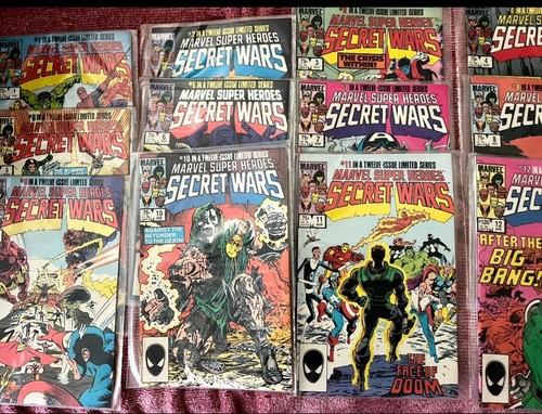 Marvel Super Heroes SECRET WARS COLLECTION (all 12 comics included) | eBay