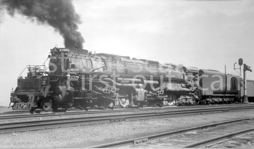 C Original B&W Negative Union Pacific UP 4006 STEAM Big Boy Granite WY ...