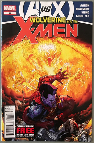 Wolverine And The X-Men #13 By Aaron Bradshaw Gladiator Phoenix AVX ...