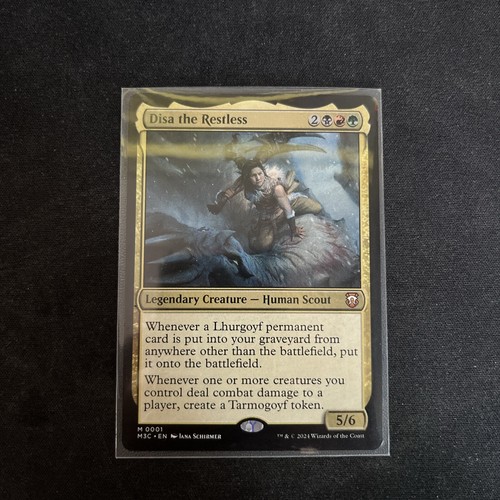 1x Disa the Restless MTG Commander Modern Horizons 3 NM Magic Regular ...