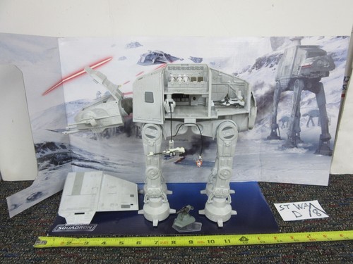 Star Wars Micro Galaxy Squadron AT-AT Walker HOTH with Lights-sounds | eBay