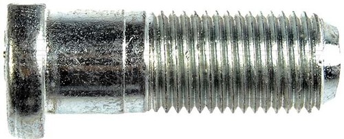 M12-1.25 Non-Serrated Wheel Stud With Clip Head - 12.09mm Knurl 34mm ...