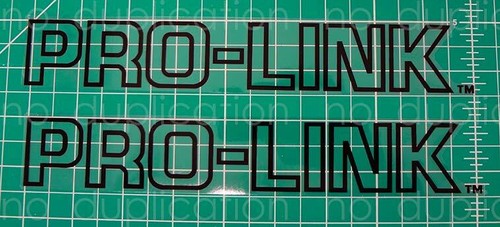 86' 1986 XR 250r xr250 Prolink 2pc swingarm autocollant aufkleber decal ...