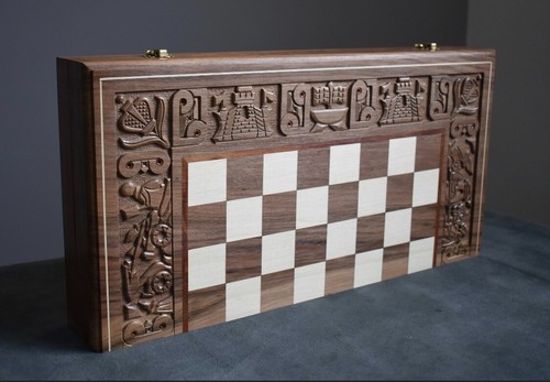 3-in-1 chess / checkers / backgammon game set | eBay