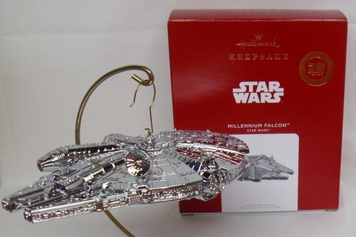 Hallmark Christmas Ornament 25 Years of Star Wars Millennium Falcon ...