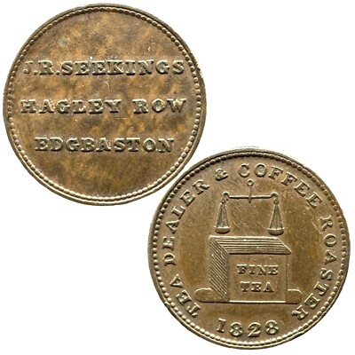 Tea Token in 19th Century British Token Coins for sale | eBay