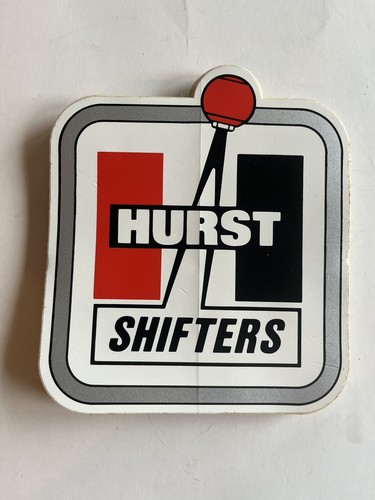 Original Vintage Hurst Shifters “silver Border” Sticker ~5.25x6” (8D ...