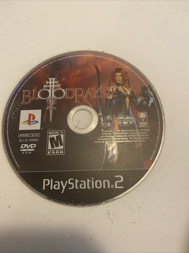 BloodRayne 2 (Sony PlayStation 2, 2004) PS2 Disc Only 96427013341| eBay