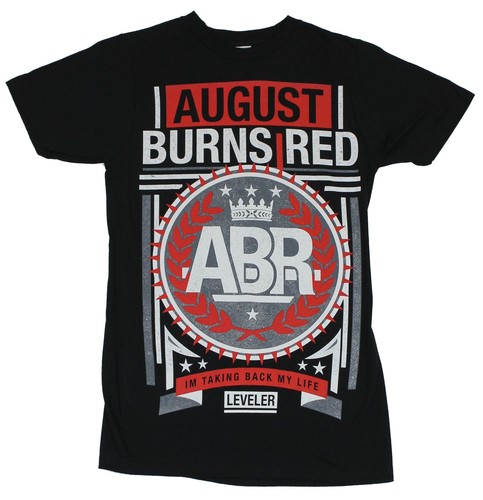 August Burns Red Adult New T-Shirt - Leveler "I'm Taking Back My Life ...