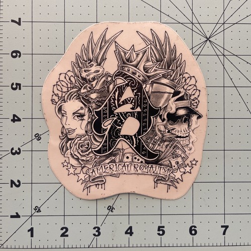 AMERICAN ROYALTY “ STICKER/DECAL | eBay