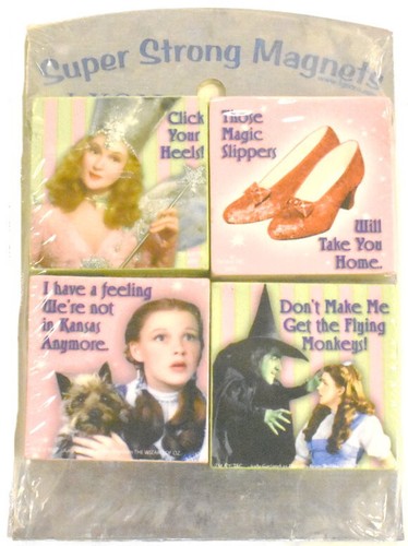 Wizard of Oz Super Strong Magnets set of 4 from Vandor | eBay