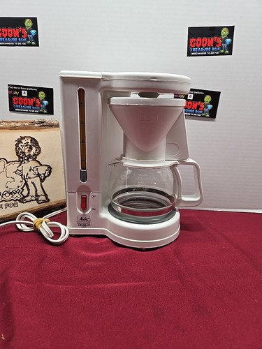 Melitta Gevalia Kaffe Coffee Maker 4 Cup Model BCM-4C White Vintage ...