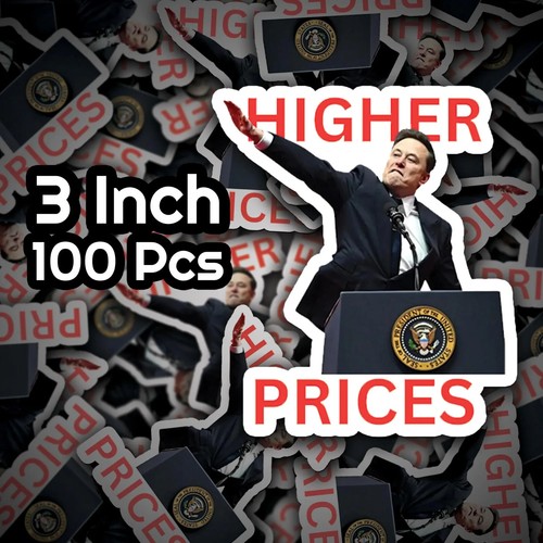 100 pc Anti Elon Musk sticker pack, Elon sticker, pack Anti Trump ...