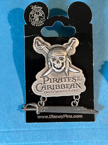 Disney Pin Pirates of the Caribbean On Stranger Tides Logo NEW | eBay