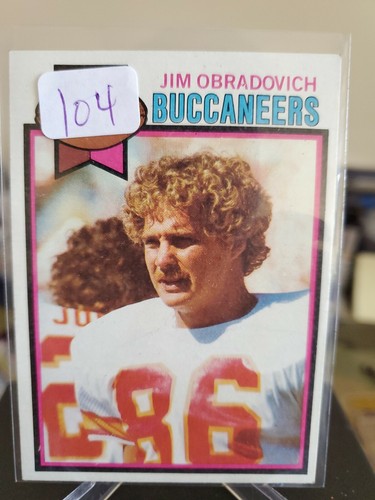 1979 Topps Football Vintage NFL Jim Obradovich #223 | eBay