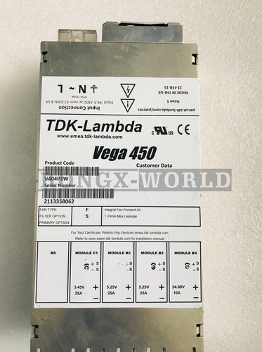 USED 1PCS TDK-LAMBDA TDK LAMBDA VEGA 450 V404P3W Power Supply | eBay