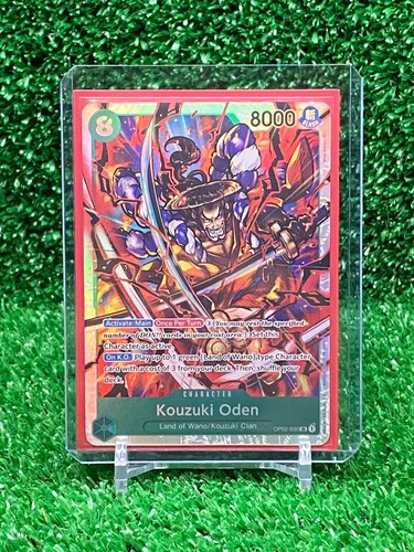 KOUZUKI ODEN WANO One Piece Card Game BOOSTER PARAMOUNT WAR OP02-030 SR OPCG | eBay