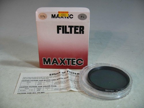 Maxtec 72MM Polarizer Polarizing Filter-In Jeweled Case & Box #79 | eBay
