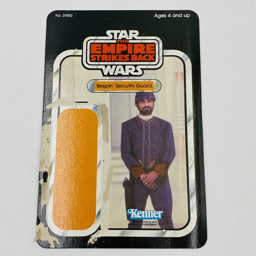 Star Wars The Empire Stikes Back "Bespin Security Guard" Unpunched ...
