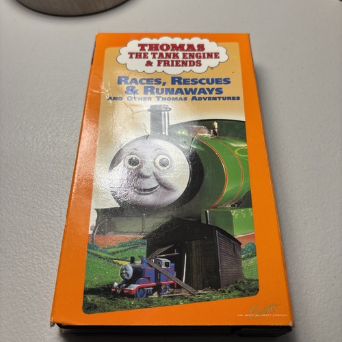 Thomas The Tank Engine & Friends “Races, Rescues & Runaways” VHS 1999 ...