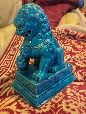 Chinese Temple Dogs in Antique Chinese Figurines & Statues for sale | eBay