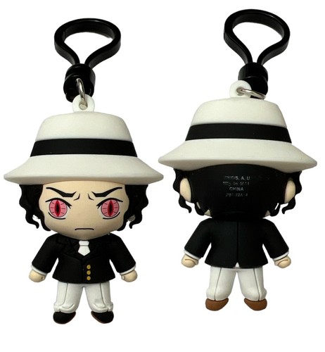 Demon Slayer Kimetsu No Yaiba Clip Keychain Muzan | eBay
