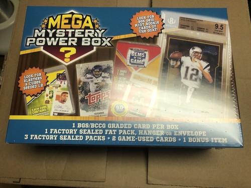 NFL Football Mega Power Box Meijer MJ Factory Sealed Lot Of 2 Boxes | eBay