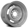 Set 4 15" Vision American Muscle 55 Rally Silver Wheels 15x7 5x4.5 Rims ...