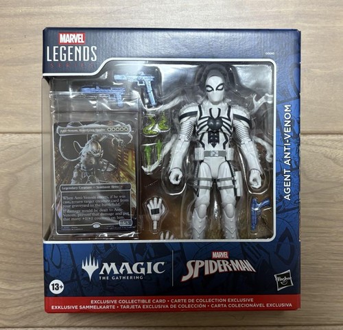 Marvel Legends MTG Collaboration Agent Anti-Venom Figure New with Promo ...