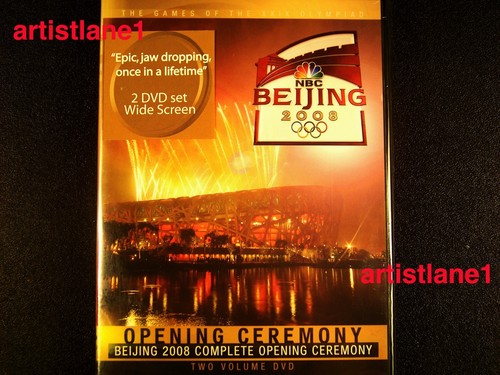 2008 BEIJING CHINA OLYMPICS OPENING CEREMONY 2 DVD NEW 611863704631| eBay