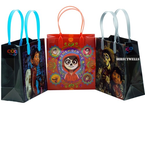 12pc Disney Movie Coco Birthday Party Favor Goody Candy Loot Gift Bags ...