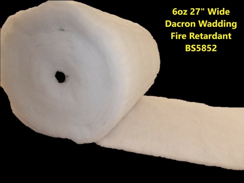 Polyester Wadding Dacron Upholstery Quilting Batting 6oz 27 inch wide ...