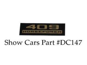 dr409 348 409 CHEVY SHOW CARS PARTS | eBay Stores