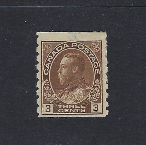 1913 Stamp from Canada 3c Coil #129 CV $30.00..........41R..........B ...