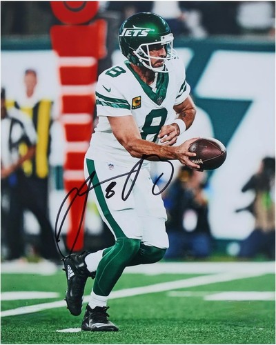 AARON RODGERS New York Jets Signed Autographed 8x10 photo *REPRINT* | eBay