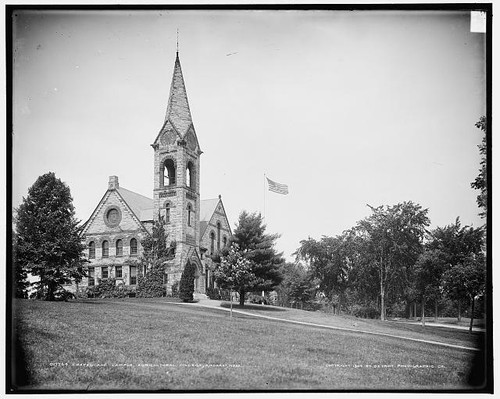 Chapel,campus,Agricultural College,churches,Amherst,Massachusetts,MA ...