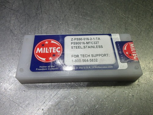 Mil-Tec Carbide Inserts QTY10 Z-PS90-016-2-1-TA PS90016-MTC327 ...