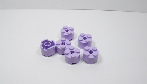 LEGO Lot of 6 Lilac Light Purple Round 2x2 Bricks G4 | eBay